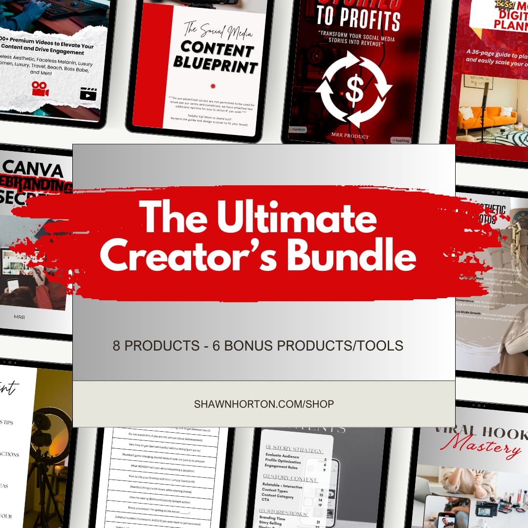 The Ultimate Creator's Bundle - ShawnHorton.com v8 | Music Producer ...